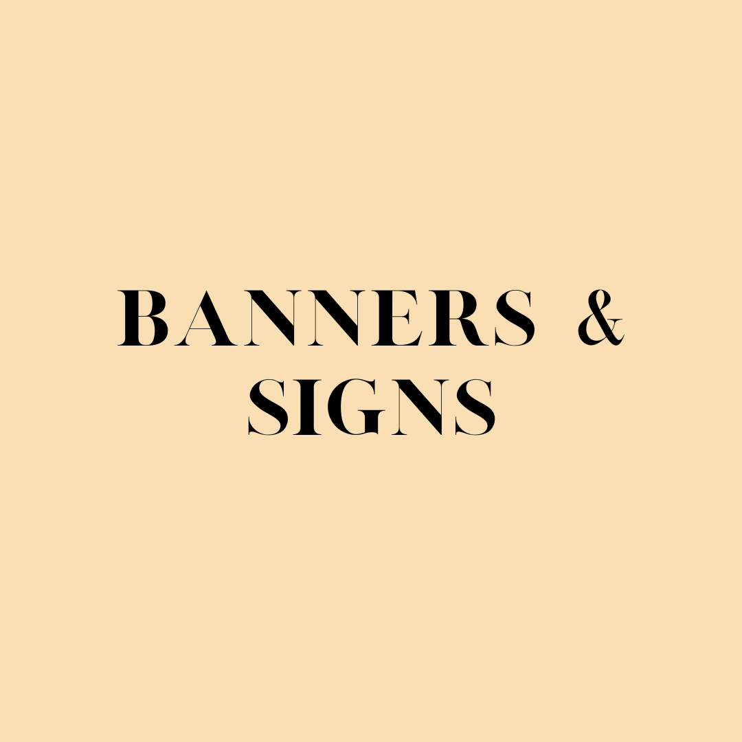 Banners & Signs – Hayburner Print